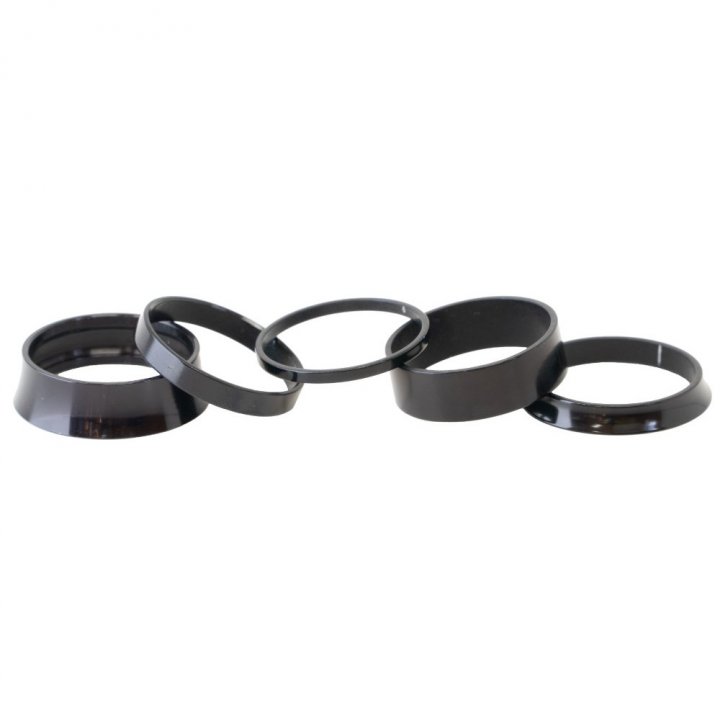 White Industries Headset Spacer Kit | Silver | HSSPKIT